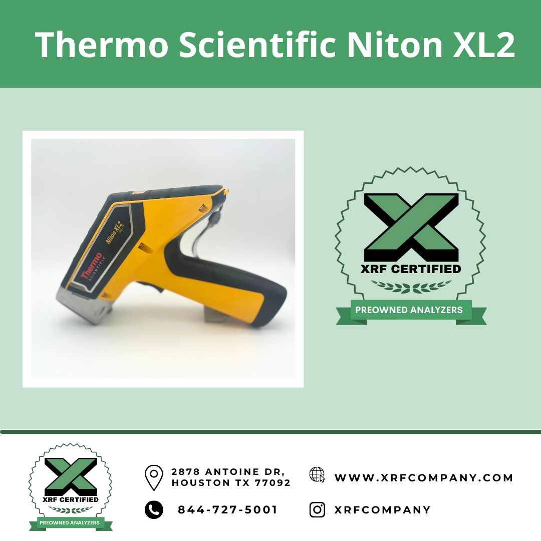 Thermo Niton XL2 980 Handheld XRF Analyzer GUN for PMI Testing & Scrap ...