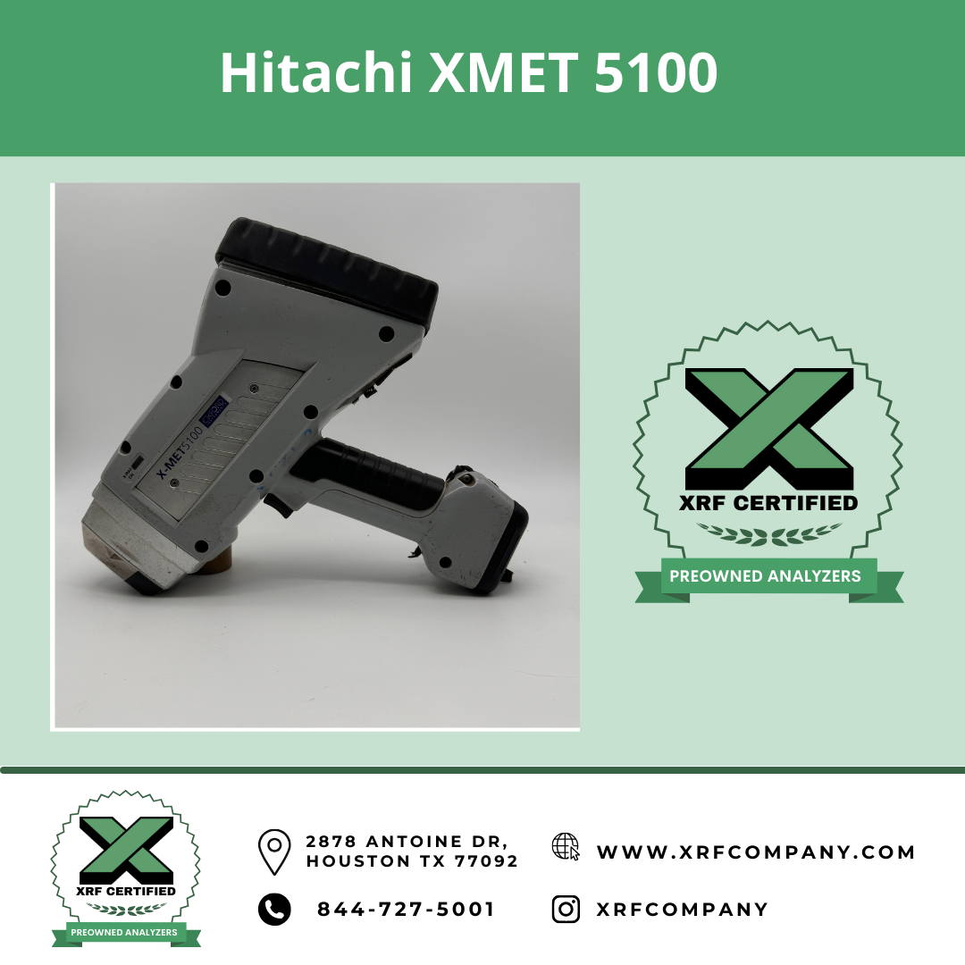 Parts Only - XRF Company Oxford XMET 5100 for Alloy Plus Analyzer (SKU ...