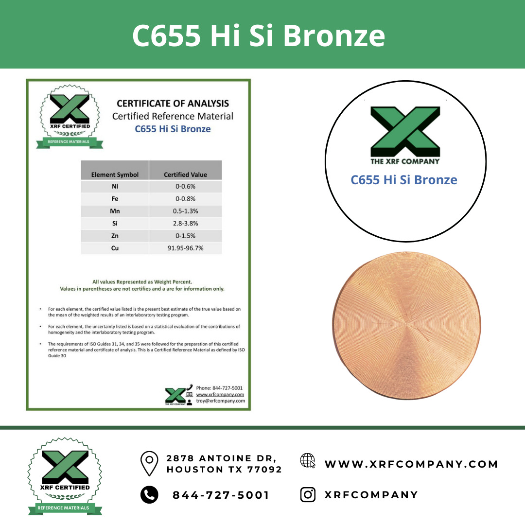 C655 Hi Si Bronze — The XRF Company